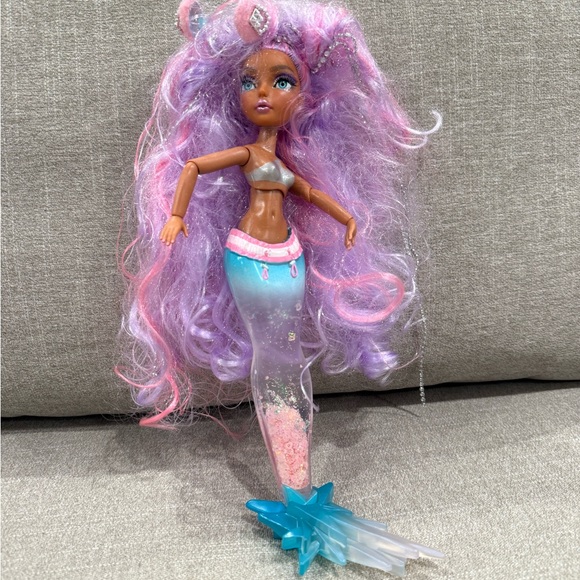 Toys | Mermaid High Oceanna Doll Purple Hair Glitter Tail Articulated ...